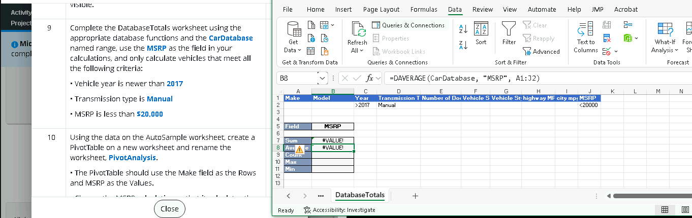 Solved I keep getting ERROR MESSAGES even after following | Chegg.com