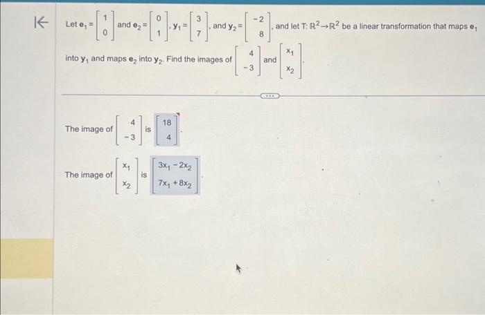 Solved I need help answering the question in the second | Chegg.com