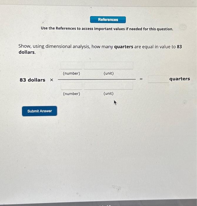 Solved Use the References to access important values if | Chegg.com