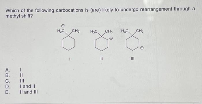 Solved Which of the following carbocations is (are) likely | Chegg.com Solved Which of the following carbocations is (are) likely | Chegg.com