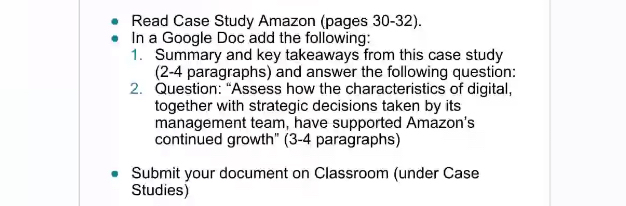 Solved Summary and key takeaways from this case study (2-4 | Chegg.com