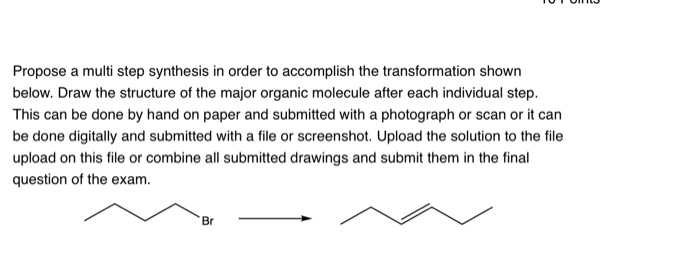 Solved Propose a multi step synthesis in order to accomplish | Chegg.com