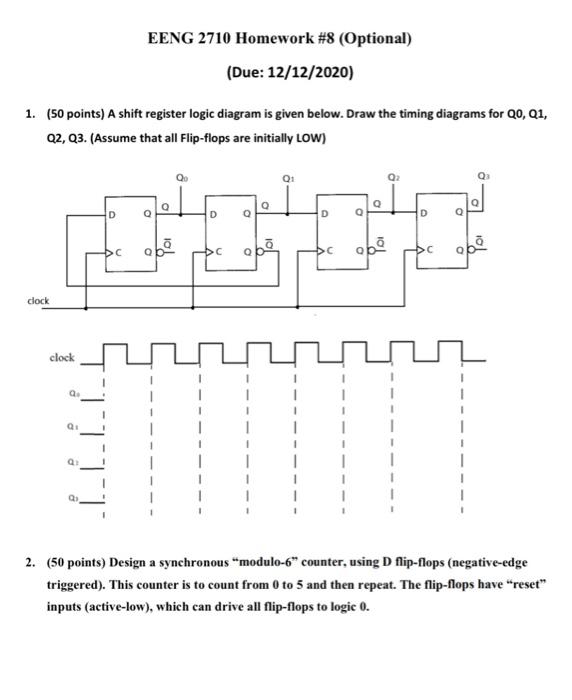 Solved EENG 2710 Homework #8 (Optional) (Due: 12/12/2020) 1. | Chegg.com