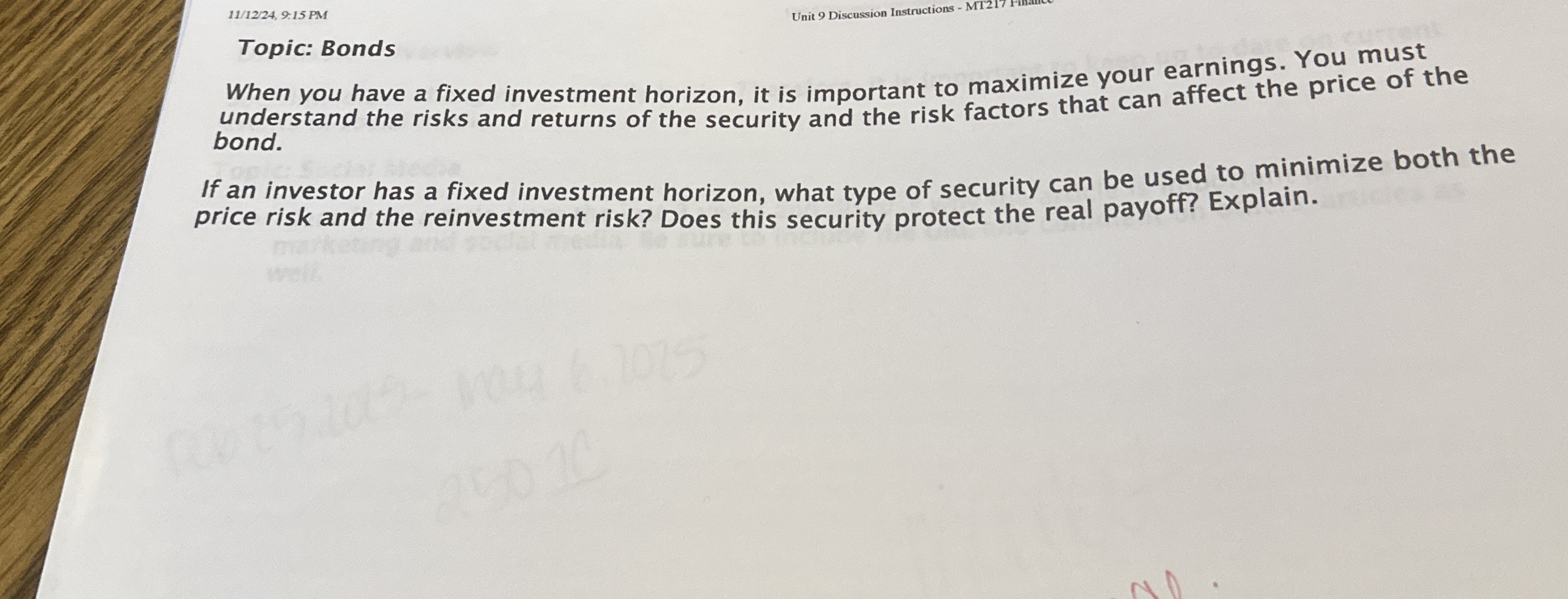 Solved 11/12/24, 9:15 ﻿PMUnit 9 ﻿Discussion | Chegg.com