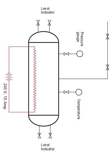 Solved X=270000A steam pressure vessel (Figure 4) of | Chegg.com
