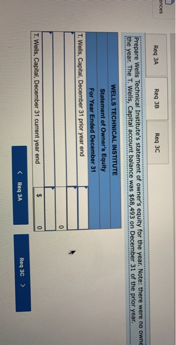 Solved Required information Problem 3-3A Preparing adjusting | Chegg.com