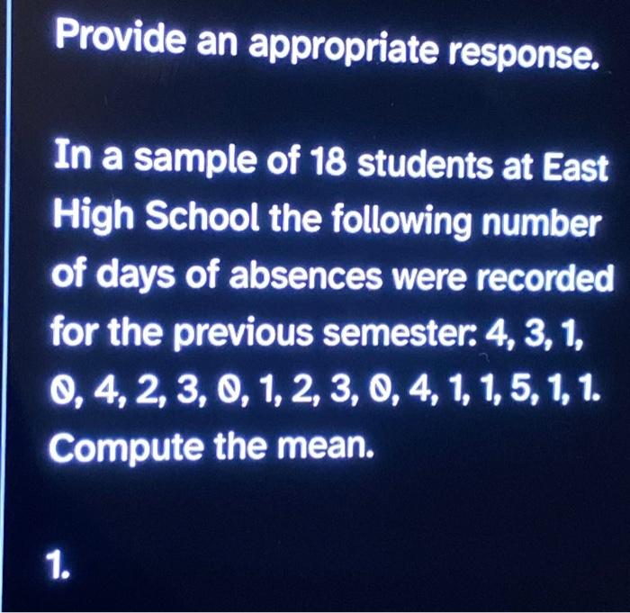 Solved Provide an appropriate response. In a sample of 18 | Chegg.com