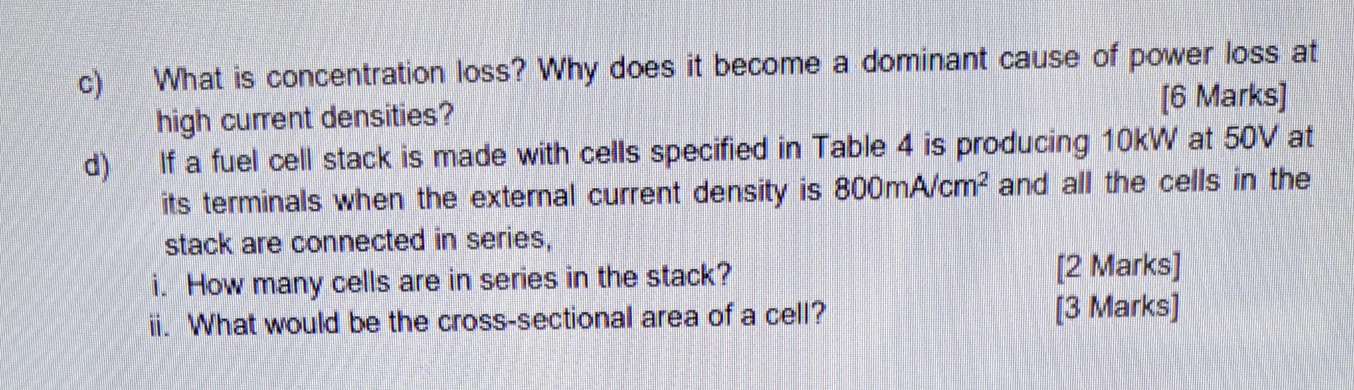 Solved Table 4 gives the parameters of a low-temperature | Chegg.com