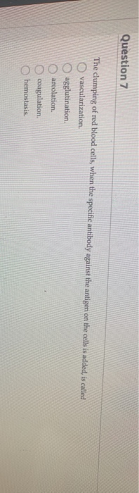Solved Question 6 are Most of the chemicals involved in the | Chegg.com