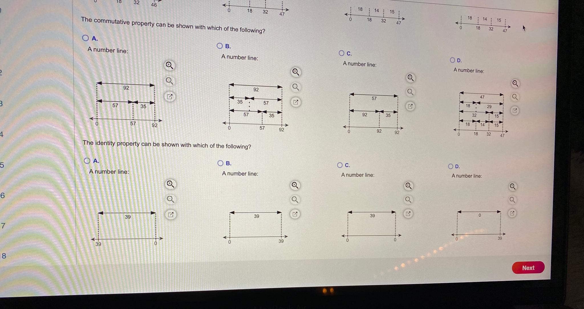 Solved The commutative property can be shown with which of | Chegg.com