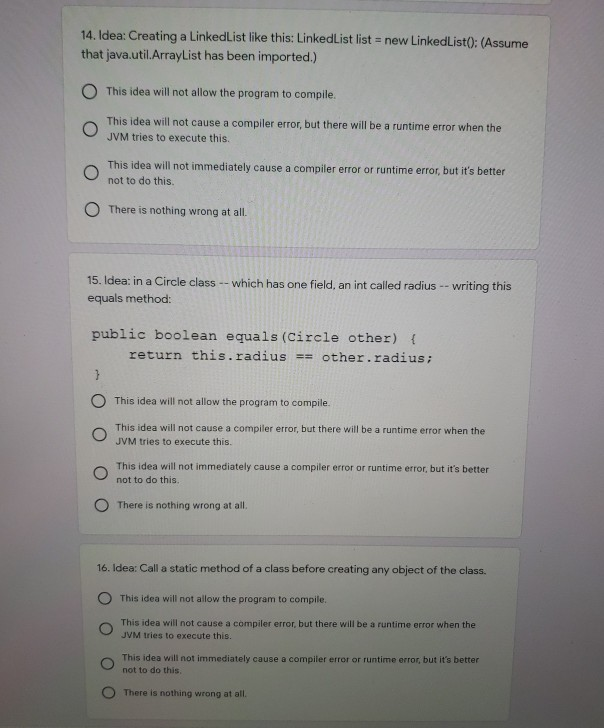 Solved 14. Idea: Creating a LinkedList like this: LinkedList | Chegg.com