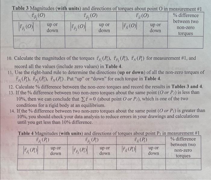 Can someone explain how to fill out Table 3 and 4? | Chegg.com