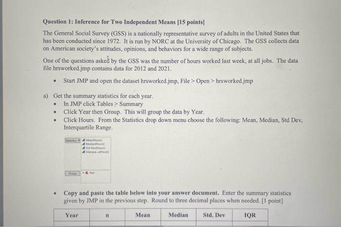 Solved The General Social Survey (GSS) is a nationally | Chegg.com