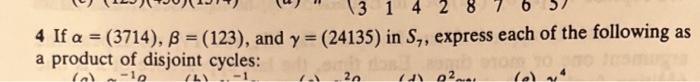 Solved 3 Express each of the following as a product of | Chegg.com