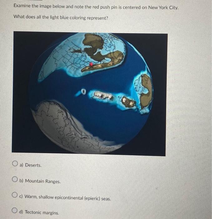Solved What type of geologic boundary is shown here? a) | Chegg.com