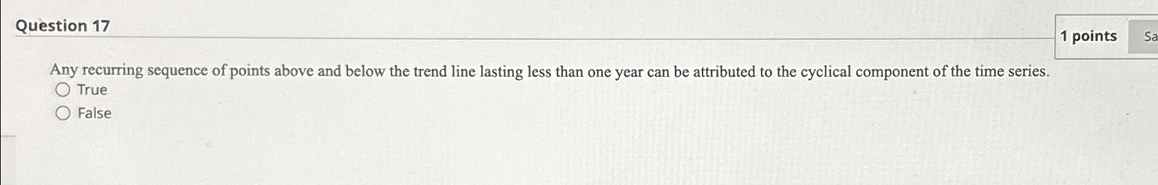 Solved Question 171 ﻿pointsAny recurring sequence of points | Chegg.com