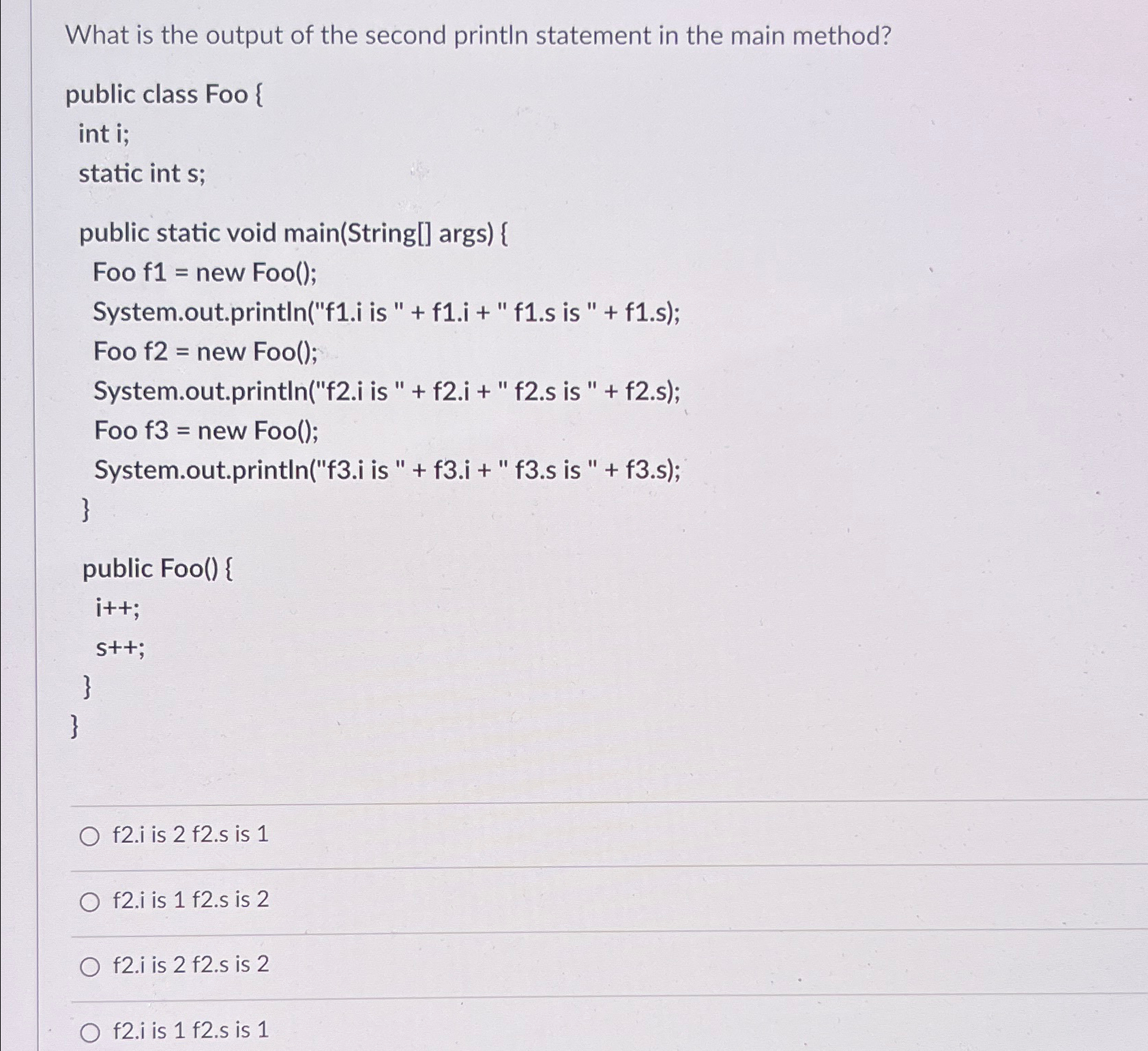 Solved What is the output of the second printIn statement in | Chegg.com Solved What is the output of the second printIn statement in | Chegg.com