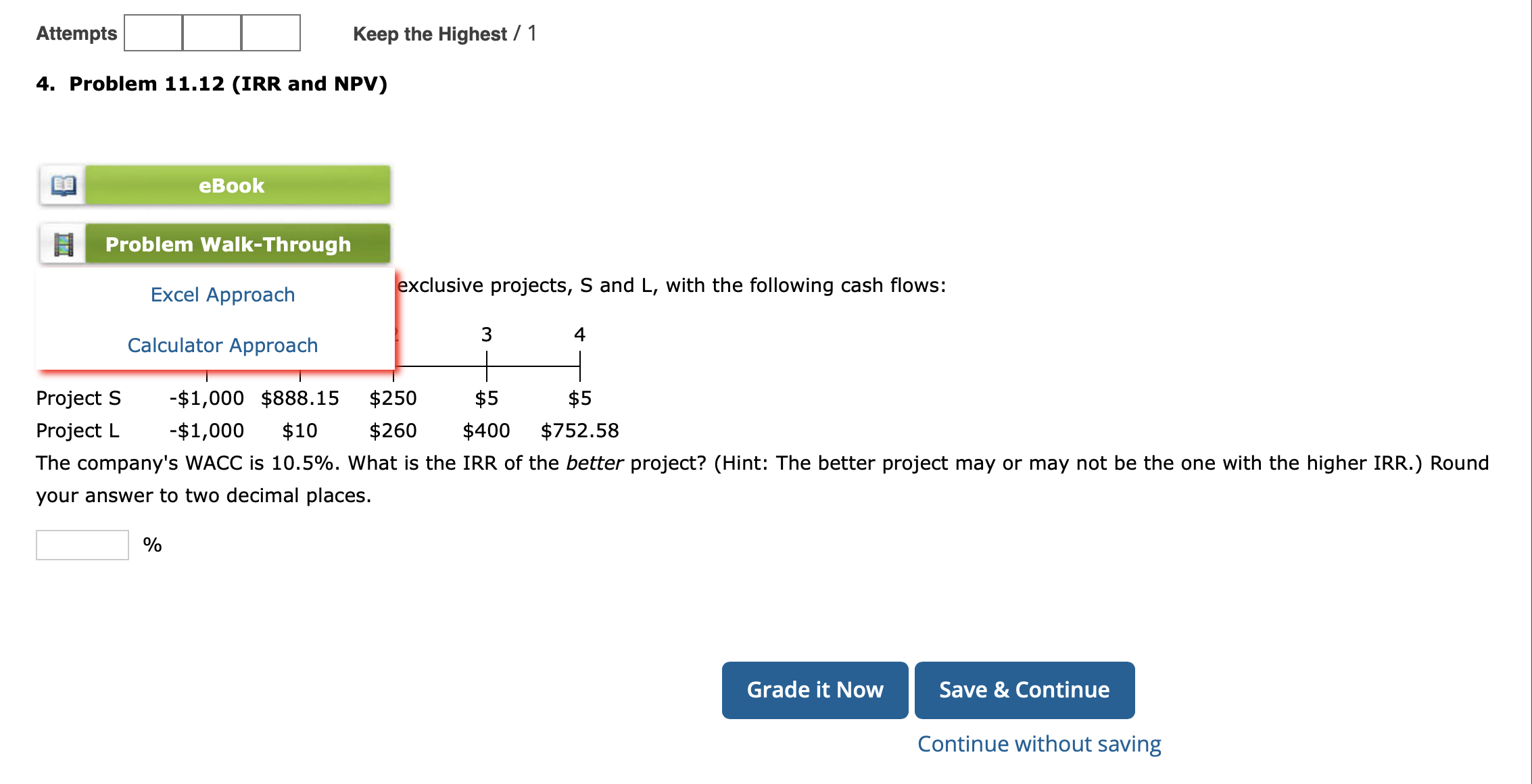 Solved Attemptslongrightarrow |Keep the Highest / 14. | Chegg.com