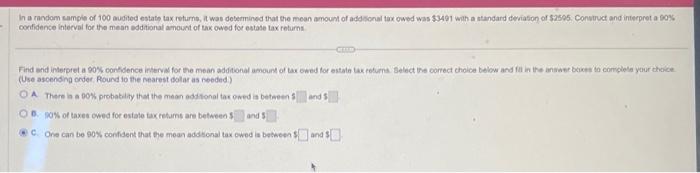 Solved (Use ascending onder, Round io the nearest dolar as | Chegg.com