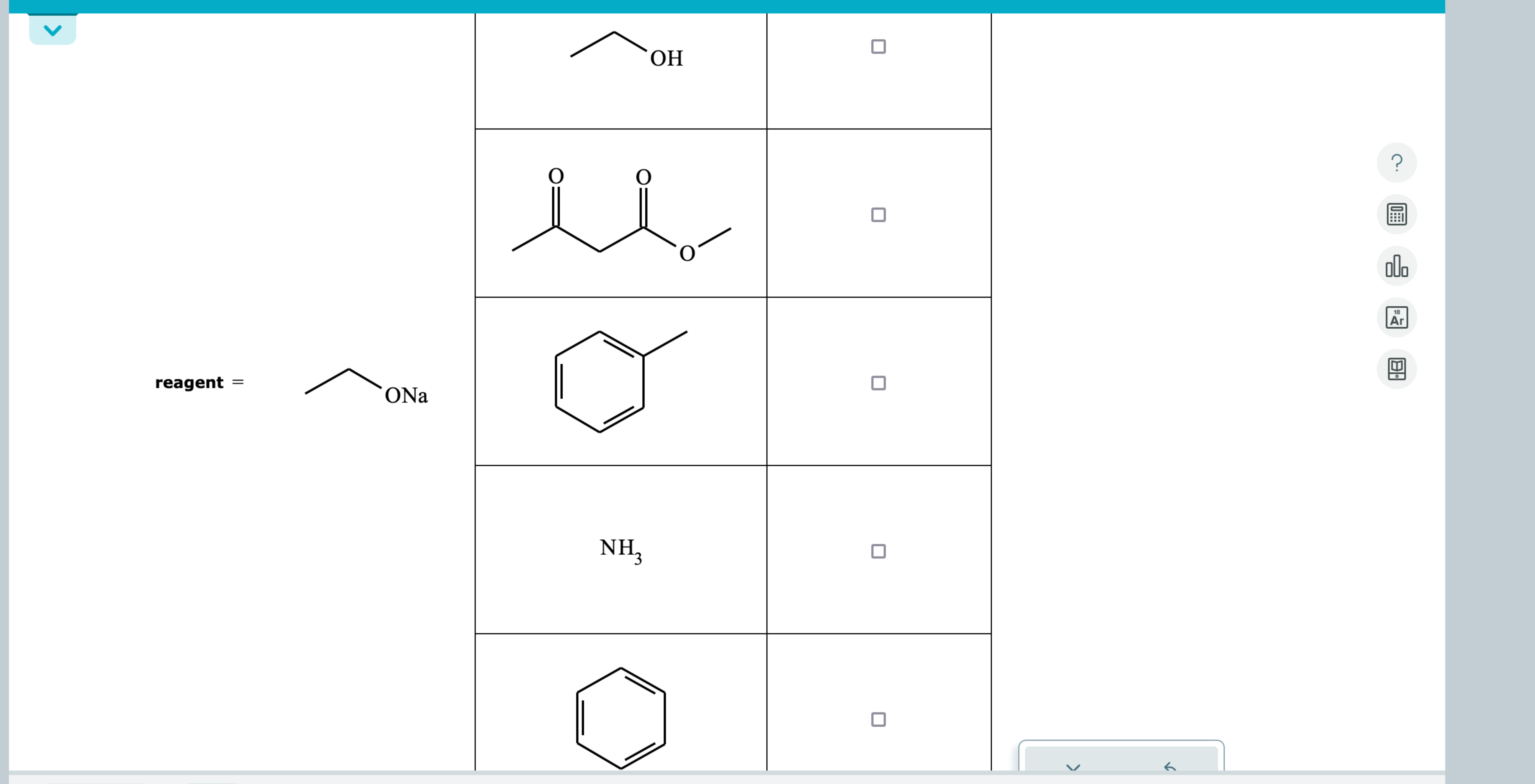 Solved A chemist wants to perform a reaction using the | Chegg.com