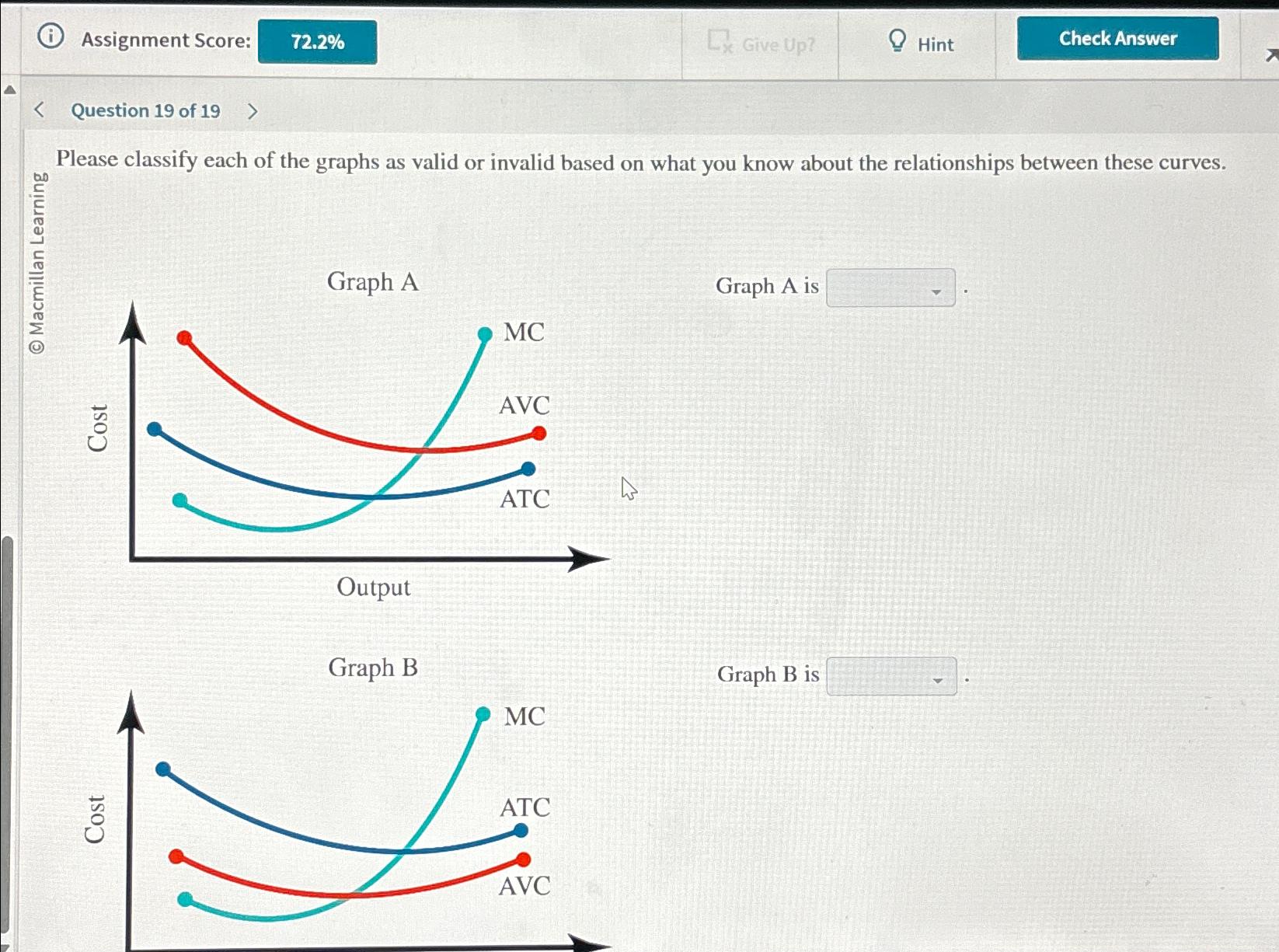 Solved Assignment Score:Give Up?HintQuestion 19 ﻿of 19Please | Chegg.com