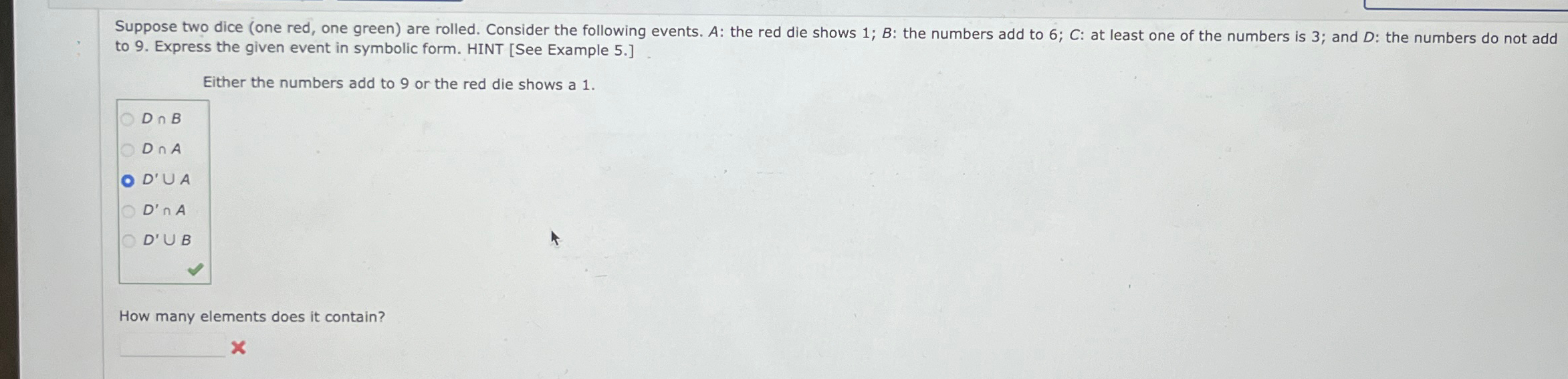How many elements does it contain? | Chegg.com
