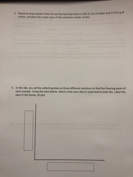 Solved PARAP Name: Experiment 2 Colligative Properties | Chegg.com