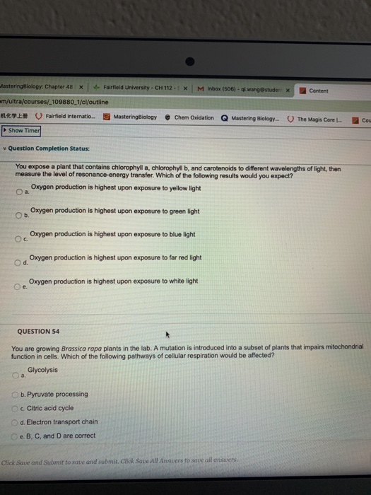Solved 20 MasteringBiology: Chapter 48 x 4 Fairfield | Chegg.com