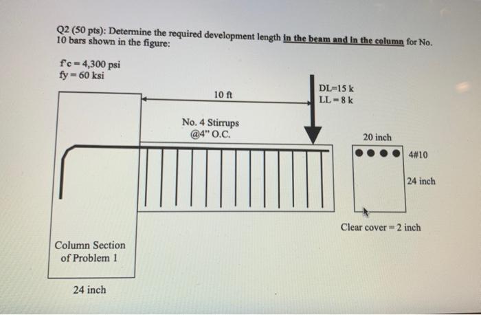 Solved Q2 (50 pts): Determine the required development | Chegg.com