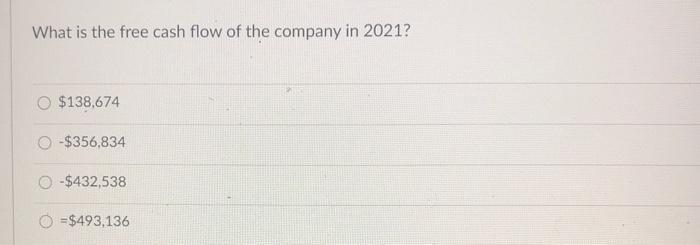 Solved What is the net current asset investment in 2021 | Chegg.com