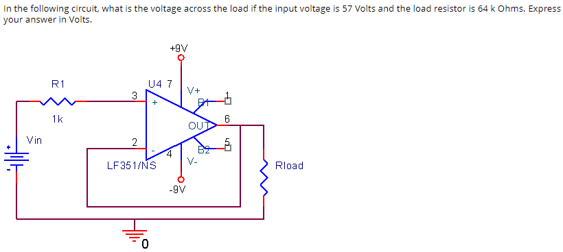 In the following circuit, what is the voltage across | Chegg.com