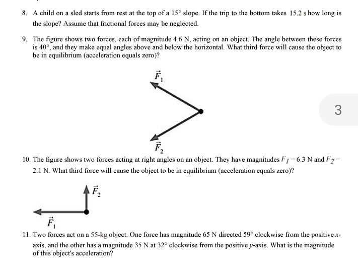 Solved A child on a sled starts from rest at the top of a | Chegg.com