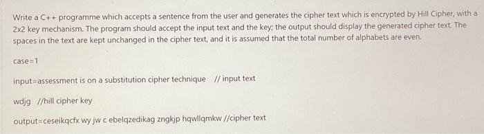 Solved Write a C++programme which accepts a sentence from | Chegg.com