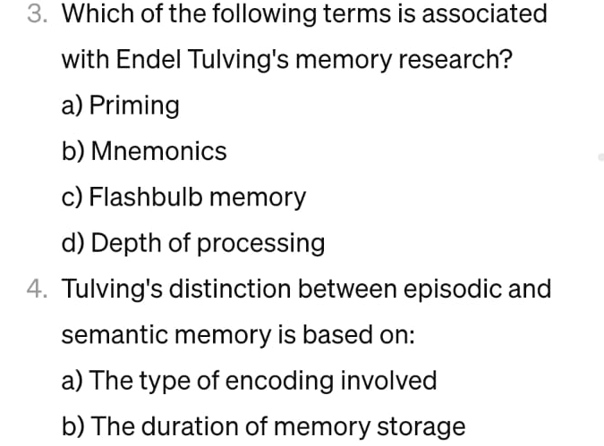 Solved Which of the following terms is associated with Endel | Chegg.com