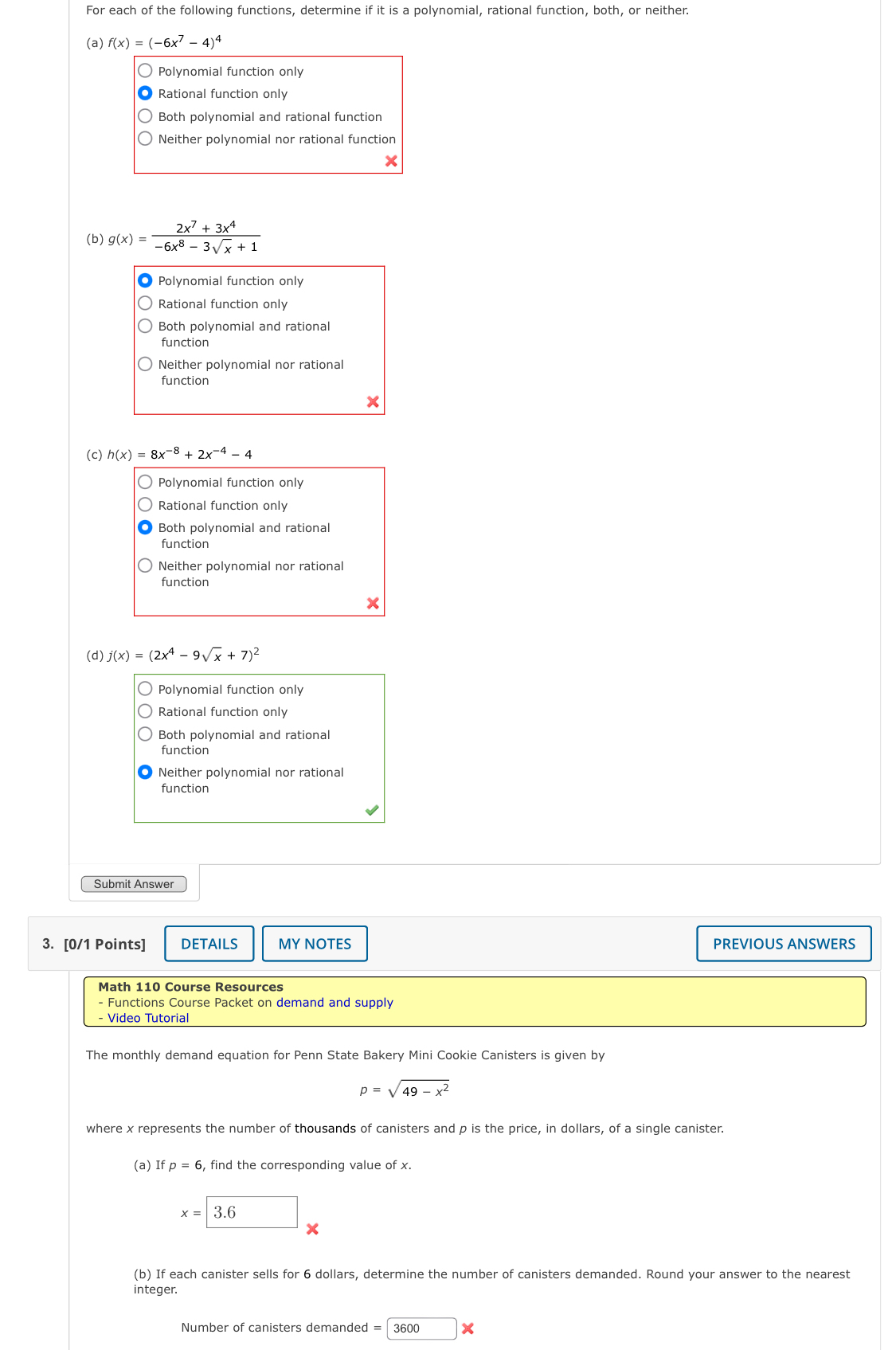 Solved Do all the problems In the picture.For each of the | Chegg.com