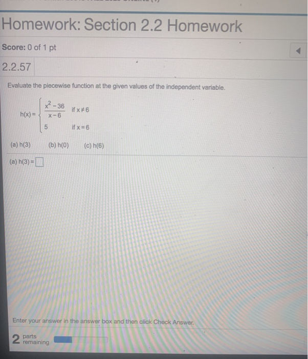 Solved Homework Section 2 2 Homework Score 0 Of 1 Pt