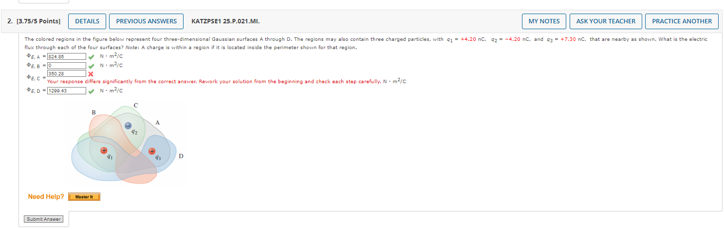 Solved The colored regions in the figure below represent | Chegg.com