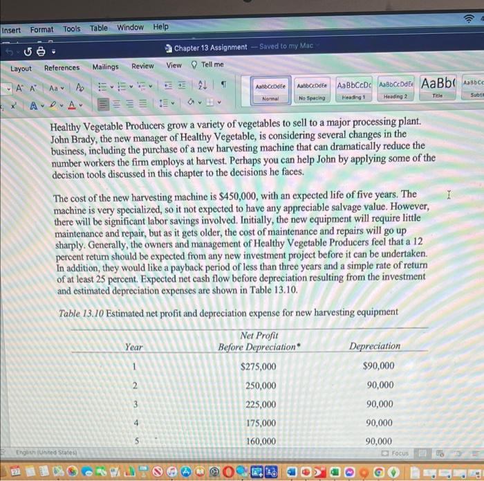 Solved Insert Format Tools Table Title Subtil Window Help | Chegg.com