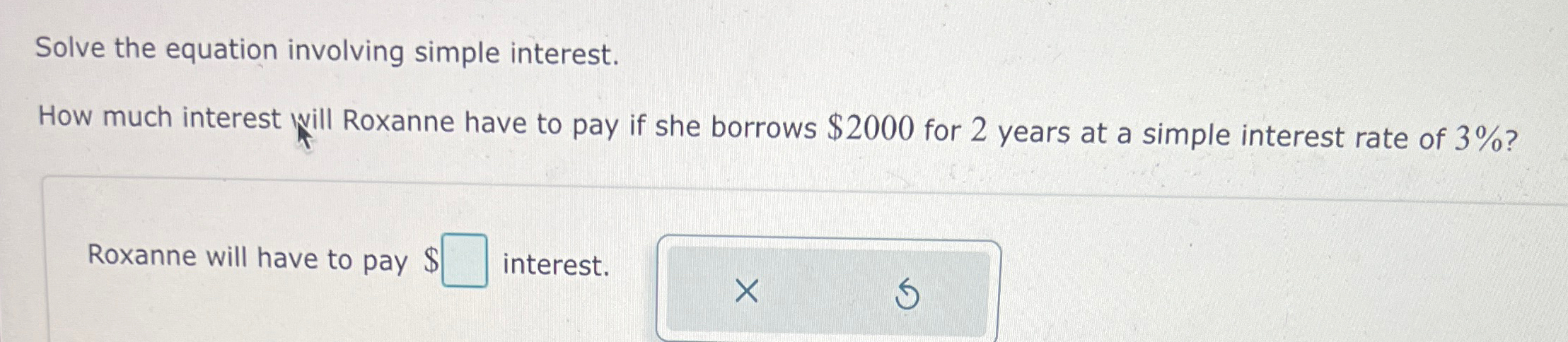 Solved Solve the equation involving simple interest.How much | Chegg.com