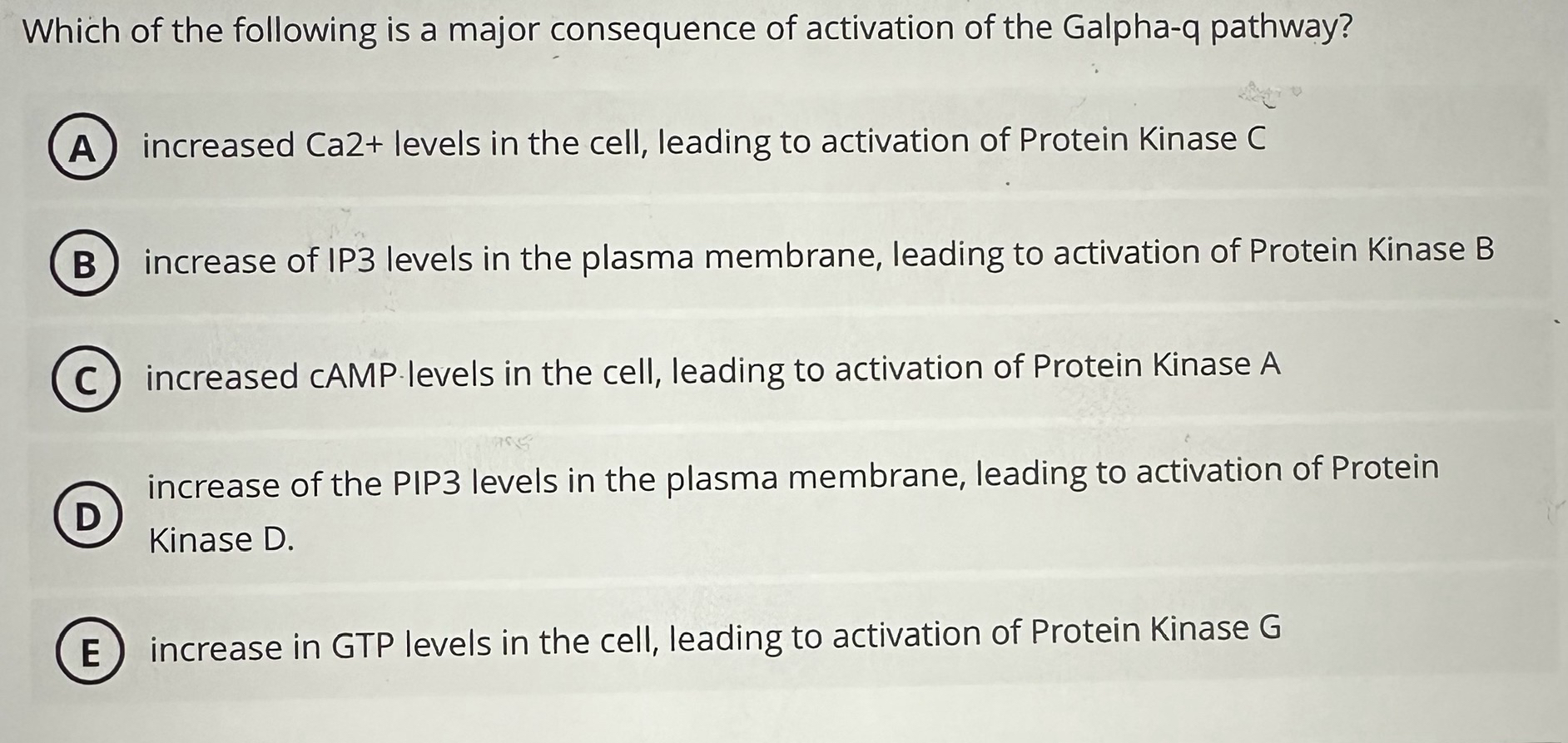 Solved Which of the following is a major consequence of | Chegg.com