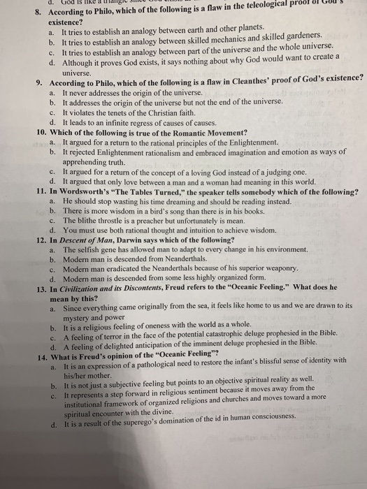 dovode d. GOD IS HIRU & LangIC CU UUU UUU 8. | Chegg.com