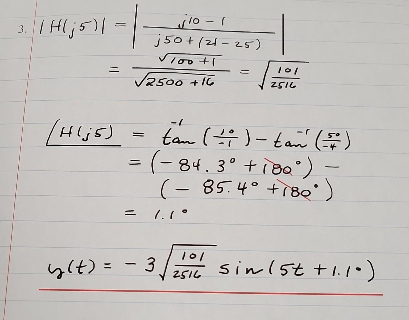 Solved Linear System Analysis3. Signal Filter: {25 points } | Chegg.com