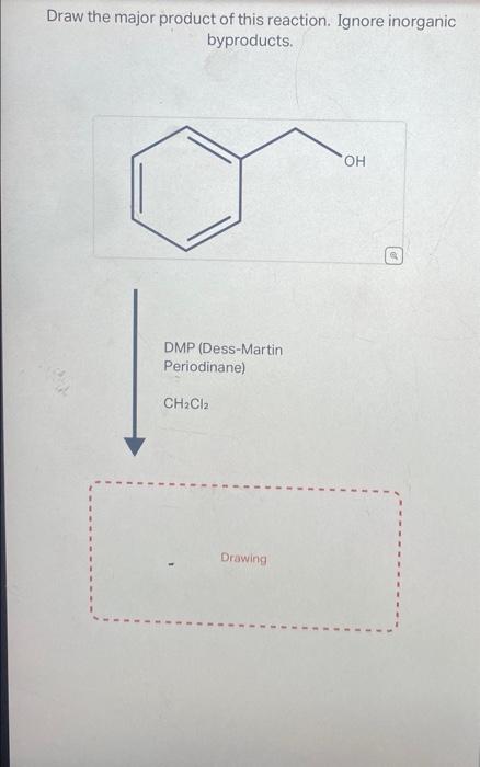 Solved Draw the major product of this reaction. Ignore | Chegg.com