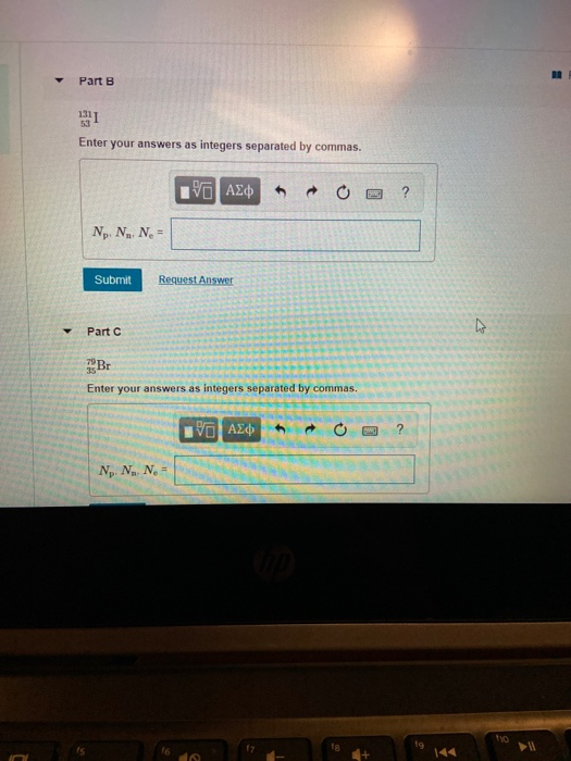 Solved Part B Enter your answers as integers separated by | Chegg.com