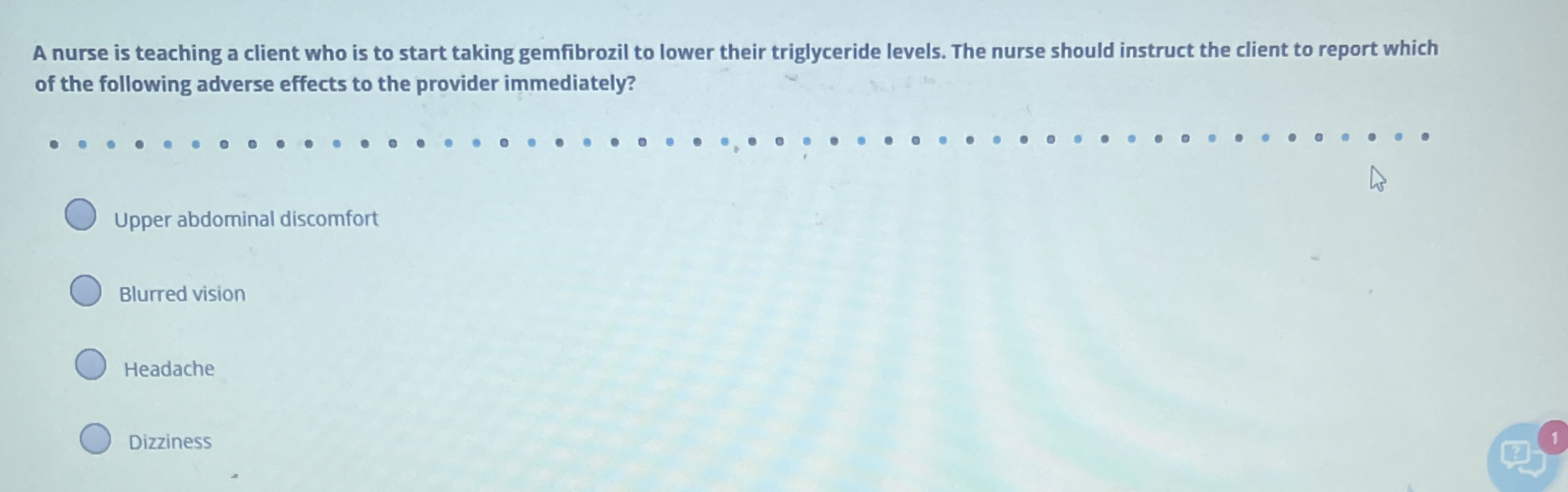 Solved A nurse is teaching a client who is to start taking | Chegg.com