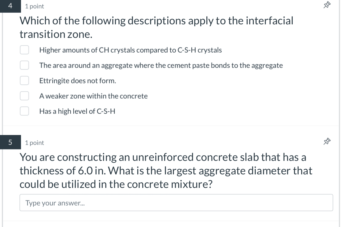 Solved 41 ﻿pointWhich of the following descriptions apply to | Chegg.com