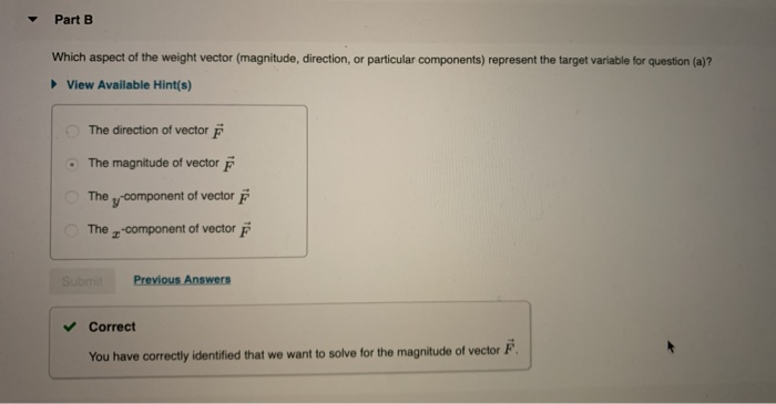 Solved Bridging Problem: Vectors on the Roof Part F An | Chegg.com