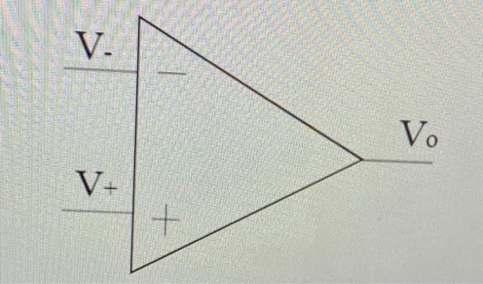 Solved Measurement of an open-loop op-amp showing Vo=-2V and | Chegg.com