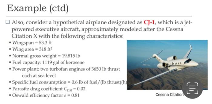 Also, consider a hypothetical airplane designated as | Chegg.com