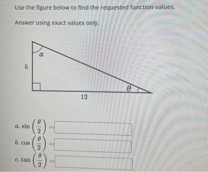Solved Use the figure below to find the requested function | Chegg.com